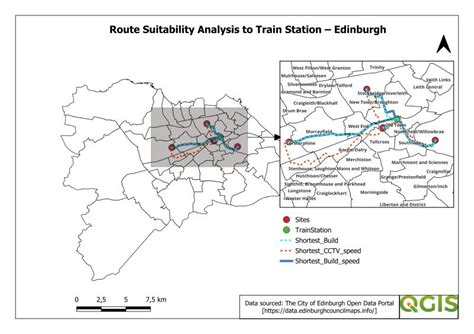 Gis Qgis Routeanalysis Urbanmobility Smartcities Spatialanalysis