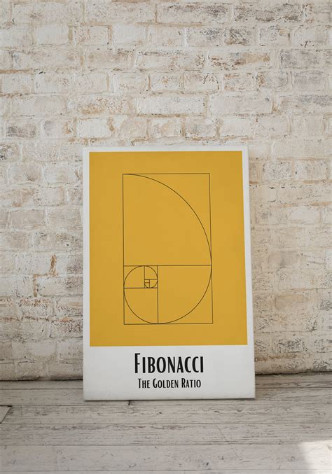 Mathematical Golden Ratio Poster Fibonacci Spiral Wall Art Fibonacci Sequence Modern Home Mathematical Golden Ratio Poster Fibonacci Spiral Wall Art Fibonacci Sequence Modern Home