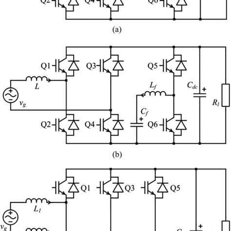 Typical Circuit Topologies For Active Power Decoupling In A
