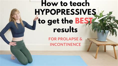 How To Teach Hypopressives Get The Best Results For Your Clients With