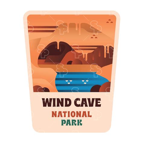 Sticker Pack 12991 Gradient Levels Wind Cave
