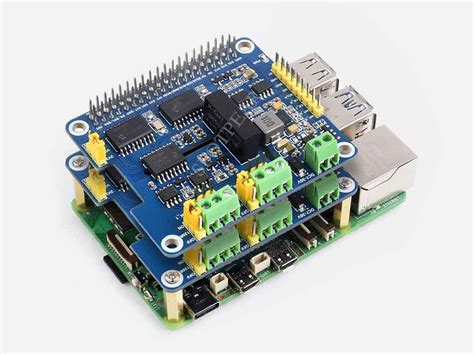 Raspberry Pi Channel Isolated CAN Bus Expansion HAT Dual Chips Solution Built In Multi Protections