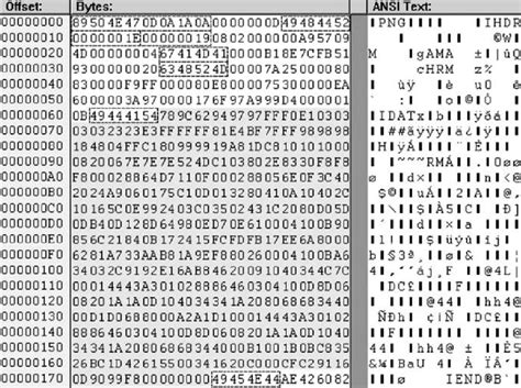 Shows A Png Image With Chunks And Image Data Identified The Idat Chunk