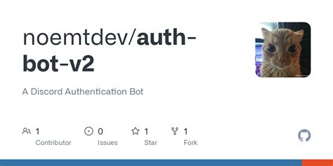 Github Noemtdevauth Bot V2 A Discord Authentication Bot