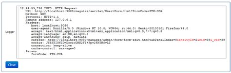 service logging journey api