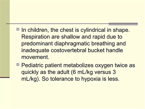 Basics Of Pediatric Ventilation Ppt