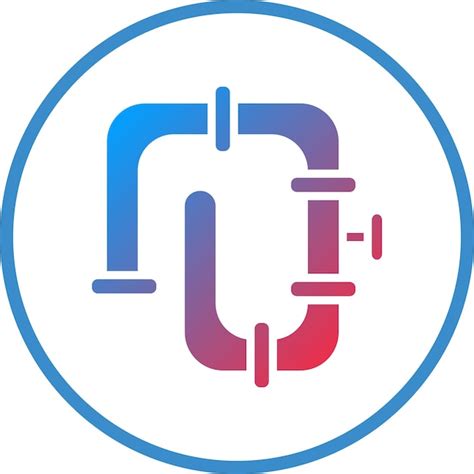 Premium Vector Pipeline Icon Style