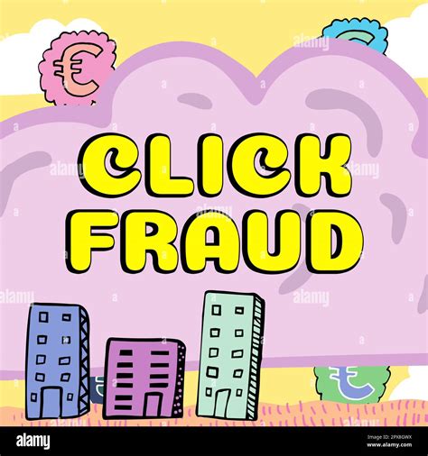Writing Displaying Text Click Fraud Word Written On Practice Of Repeatedly Clicking On