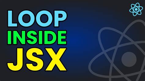 how to loop inside react jsx youtube