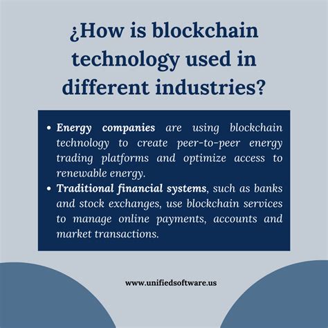 📉 Blockchain Technology Is An Emerging Unified Software 📉 Blockchain Technology Is An Emerging Unified Software