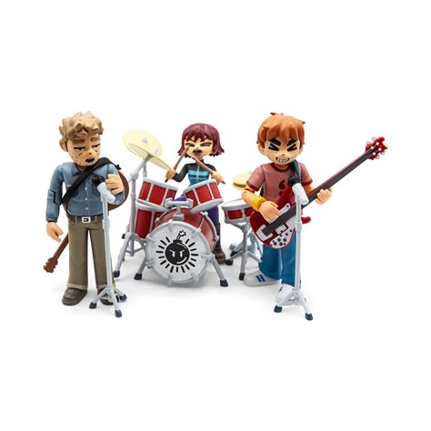 Scott Pilgrim Sex Bob Omb Collectible Figure 3 Pack Bottleneck Gallery