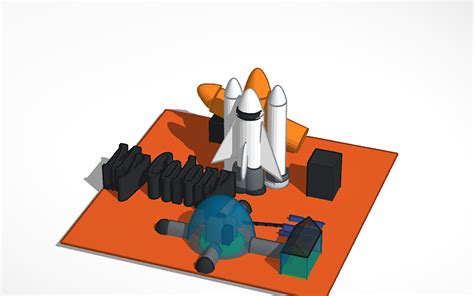 3d Design Nasa Mars Spaceship Tinkercad