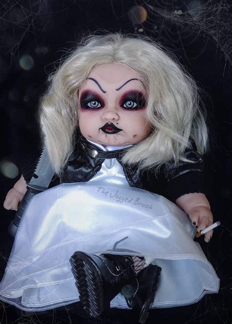 Bride Of Chucky Tiffany Doll Handmade Diy Ooak Original Horror Movie