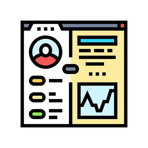 Persona Ux Ui Design Color Icon Vector Illustration 41281574 Vector Art