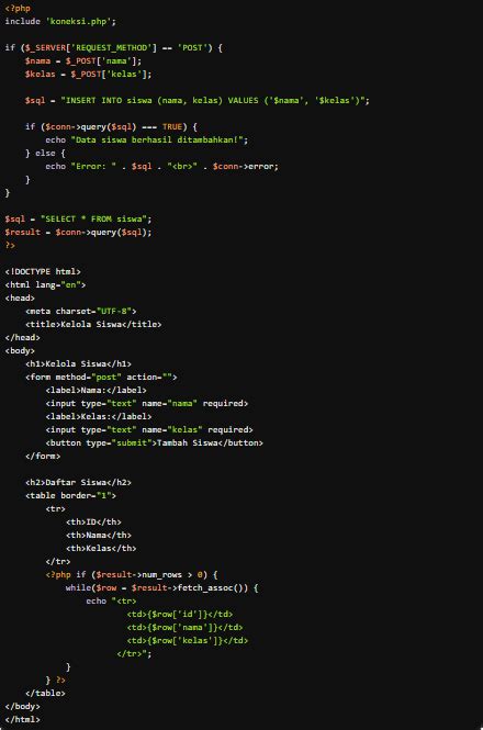 Membuat Web Absensi Online Dengan Php Dan Mysql Panduan Fullstack Aplikasi Absensi Android