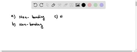 Solved Which Of The Following Combinations Of Orbitals Give Rise To Bonding Molecular Orbitals