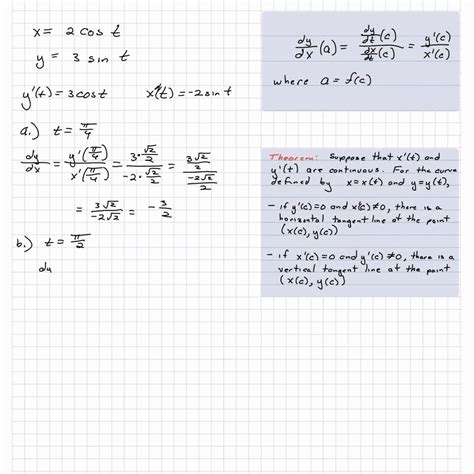 solved use a cas to perform the following steps on the parametrized