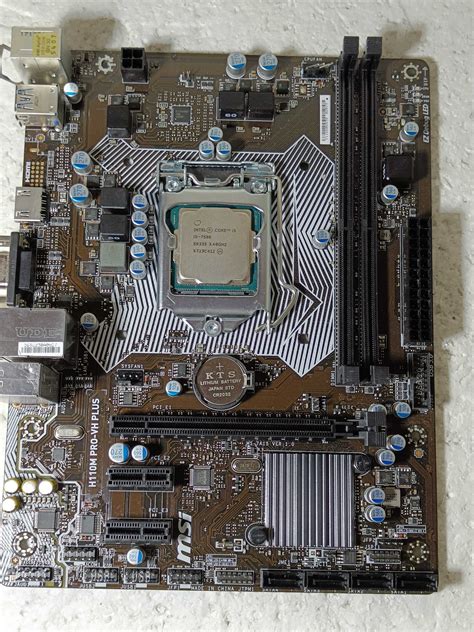 КОМПЛЕКТ Материнка MSI H110M PRO-VH PLUS + процесор i5 6600K LGA1151: 2 ...