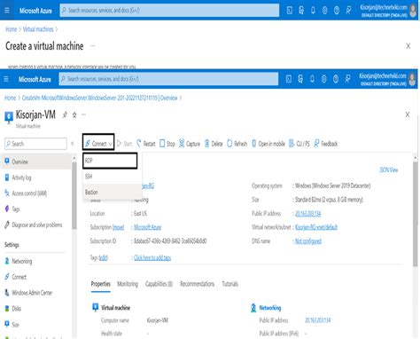 how to create and deploy a virtual machine in microsoft azure