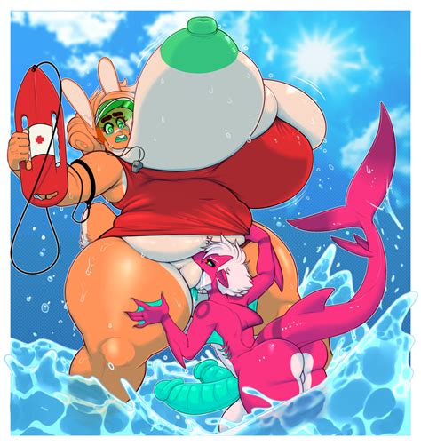 Rule 34 2 Penises Anthro Big Breasts Breasts Clothing Clothing Aside Cunnilingus Diphallia