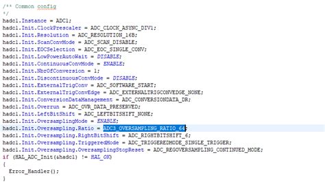 Solved Stm32cubeide 1151 Linux Wrong Adc3 Oversampl