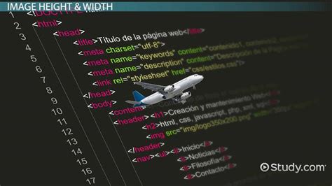 Adjusting Images In HTML Procedures Examples Lesson Study Com