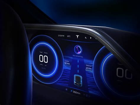 Hmi Car Dashboard Cluster Ui Design And Animation Ui Design Dashboard