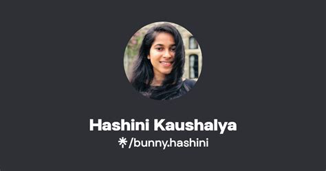 hashini kaushalya instagram facebook tiktok linktree