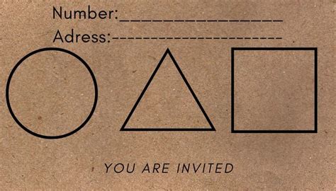 Squid Game Party Invitation