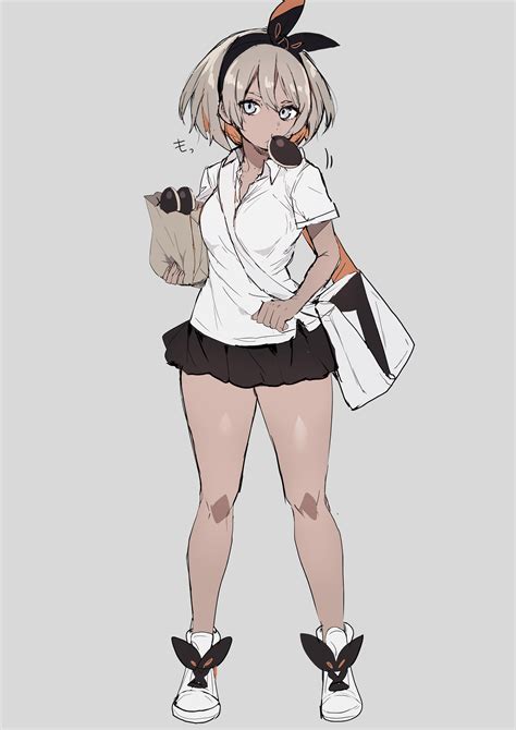 School Girl Bea 白栖うに Pokémon Sword And Shield Know Your Meme