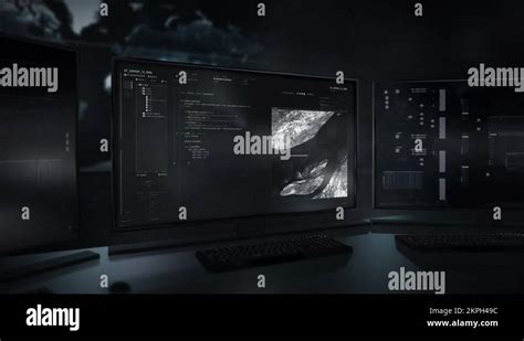 Accessing The Secret Web Server Using A Hacking Code In The Electronic