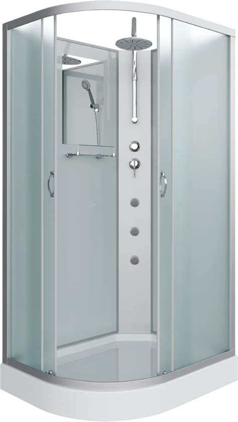 Душевая кабина Niagara Classic NG-3312-14RBKTG 120х80 см, без крыши, с ...