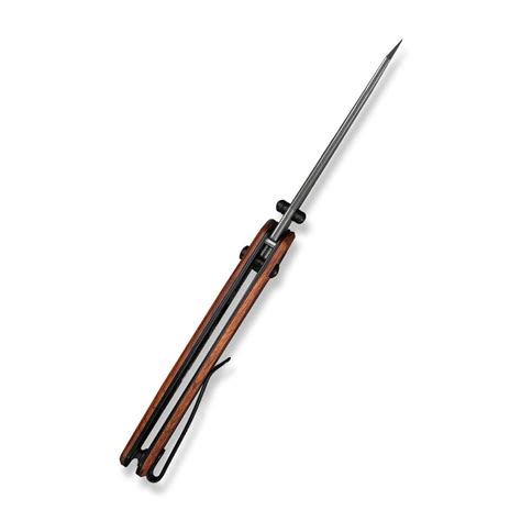Civivi Sixgill Thumb Stud And Crossbar Lock Knife Wood Handle 341 Dam