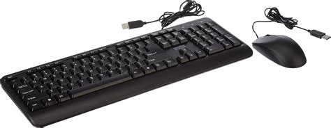 Amazon In Buy Logitech MK Wired Keyboard And Mouse Set Black Online At Low Prices In India