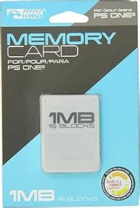KMD 1MB Memory Card For Sony PlayStation Amazon Pl Gry Wideo