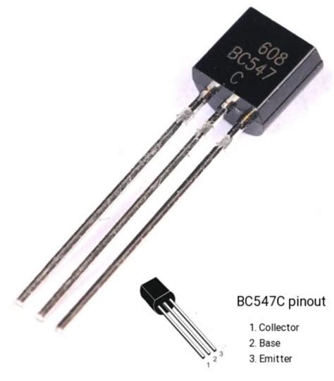 Bc547c Npn Bipolar Transistor 45v 100ma To 92 Bc547c Buy In Pakistan