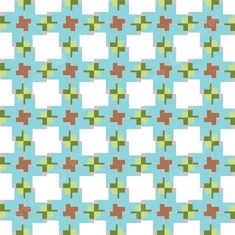 Geometric Shapes In Vector Pattern Create A Seamless Textured