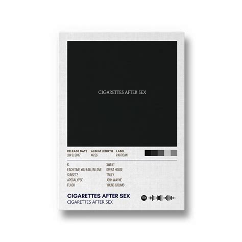 Cigarettes After Sex By Cigarettes After Sex Album Poster The Mortal Soul