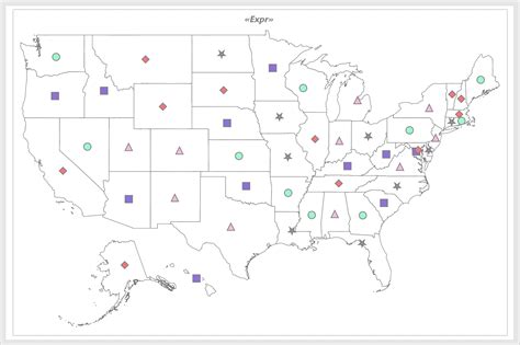 Design Map Using Marker Rule Bold Reports Designer