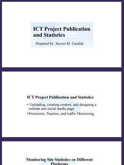 Ict Statistics Pdf