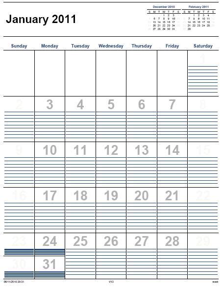 printable 2015 calendar all months