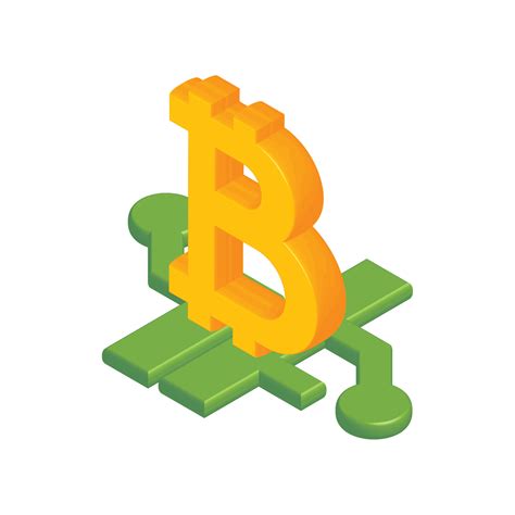 Isometric Bitcoin Fintech Vector Art At Vecteezy