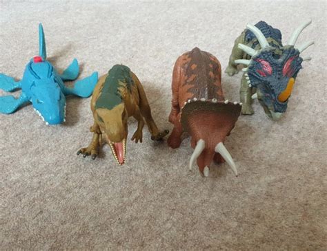 Jurassic World Sound Bundle Triceratops T Rex Mosasaurus Plus