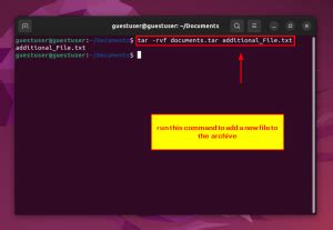 How To Use Tar Command In Linux Best Uses