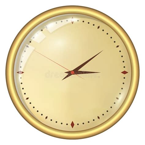 Analog Clock Stock Vector Illustration Of Midnight Retro 54678826