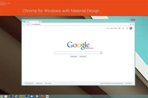 Chrome For Windows Updated With Material Design