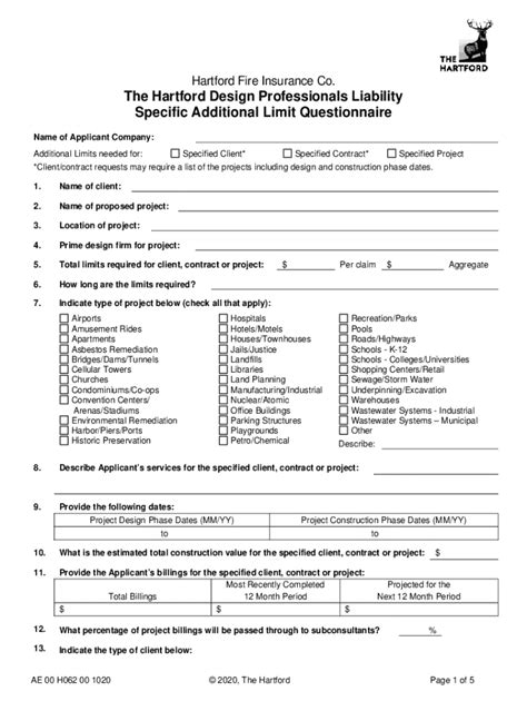 Fillable Online Ae00h062 Admitted Dpl Specific Additional Limit Questionnaire Fillable Fax