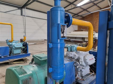 Used Mycom F8k Reciprocating Compressor Freon Hos Bv