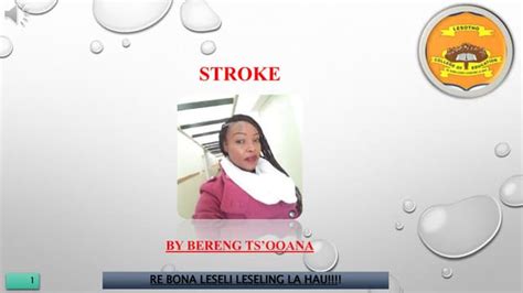 Stroke Presentation Pptx