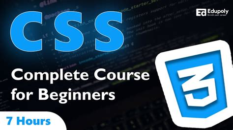 Css Complete Course For Beginners English 2023 Youtube